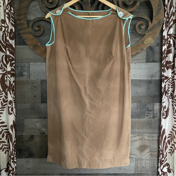 Vintage | Dresses | Apron Dress Vintage Ml Damaged Sun Bleached Smock ...